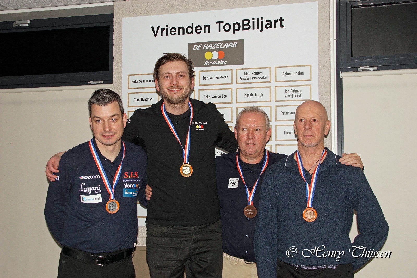 Gert-Jan Veldhuizen Nederlands Kampioen Bandstoten Groot Ereklasse | Carambole